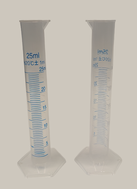 Measuring Vial 25ml – Wicks & Wax